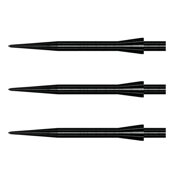 Groty Winmau Velocity Black Dartpoints 32 mm - Baltic Darts
